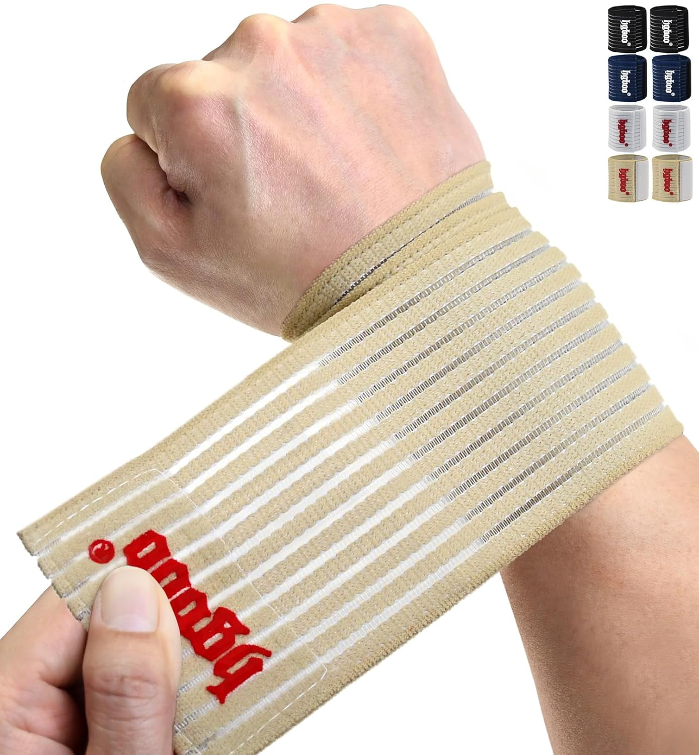 Compression Wrist Bands (2 PCS), High-Elastic Straps Wrist Wraps Wrist ...