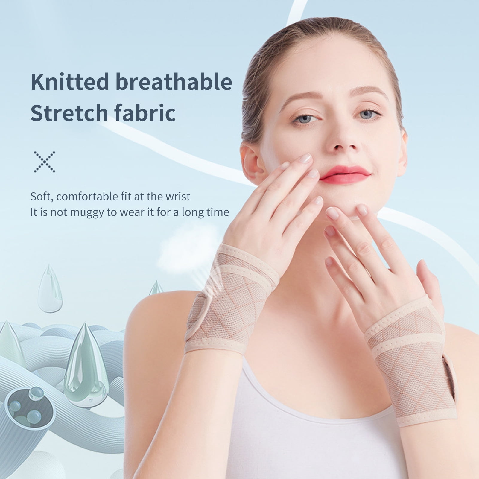 Compression Wrist Sleeve Compression Wrist Brace Wrist Supports Wrist ...