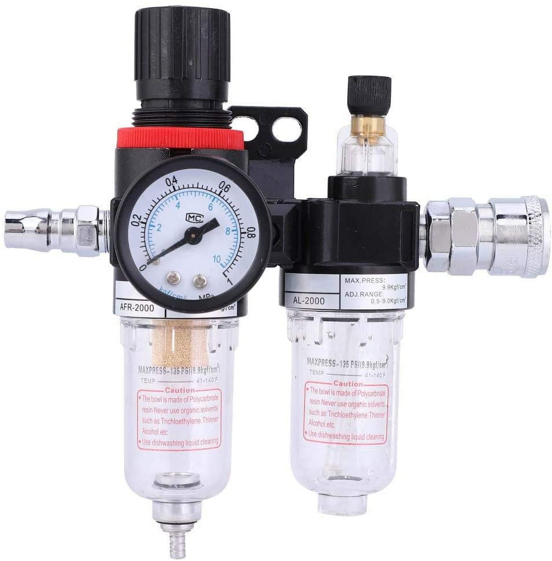 Compressor Air Filter Regulator Water/Oil Separator - Airbrush ...