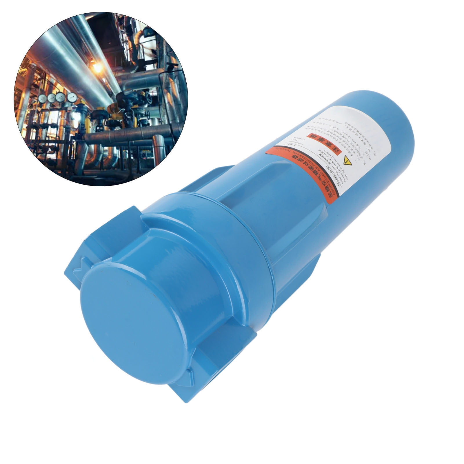 Compressor Flow Filter, Stable Performance, Manual Drain Valve, Durable ...