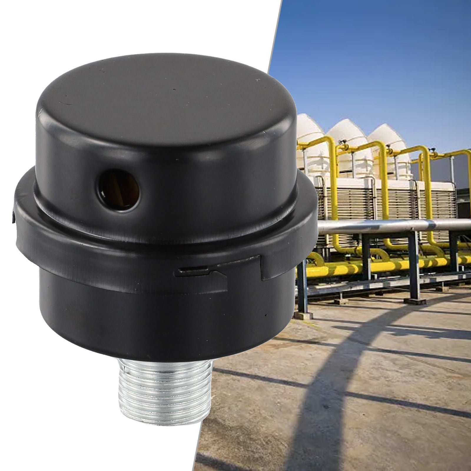 Compressor Intake Air Filter 1/2" NPT HL018200AV Fit For Campbell ...