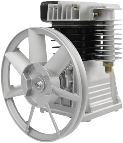 Compressor Motor 2HP 1.5KW, 200L/52.83Gal/min Single Stage Twin ...