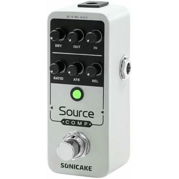 Compressor Pedal, Mini Analog Compression Effect Pedal for Electric ...