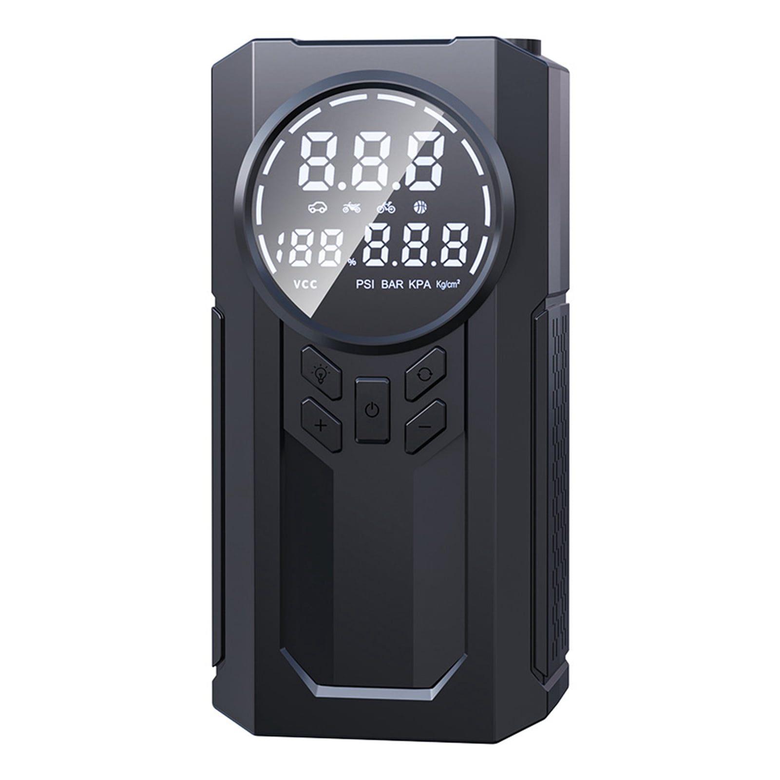 Compressor Portable Starter With Air Compressor 8000mAh Car Battery ...