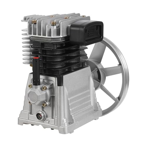 Compressor Pump, Piston 3HP Air Compressor Head Pump Motor Twin ...