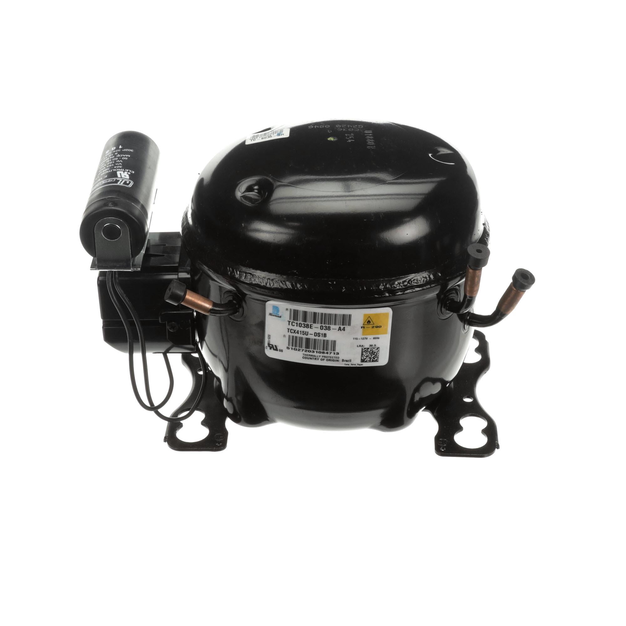 Delfield Compressor.R290,Tecumseh, Tcx415U-Ds 3527193 - Genuine OEM ...