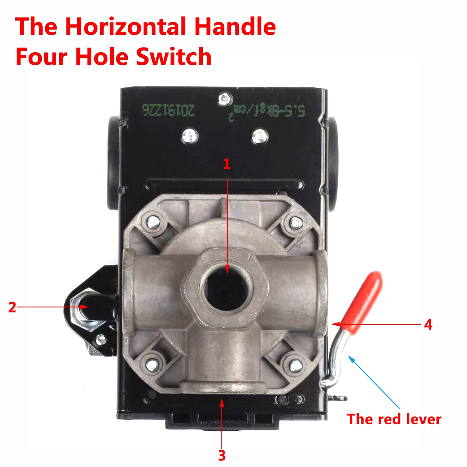 Compressor Switch,Switch 95-125 Psi Compressor Pressure Switch ...
