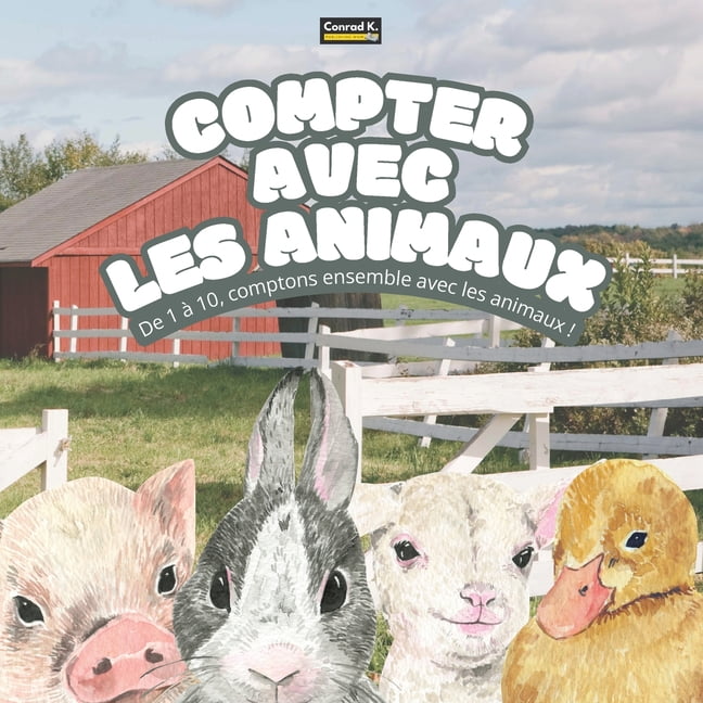 Compter avec les Animaux: Un livre de comptines amusant et simple pour ...