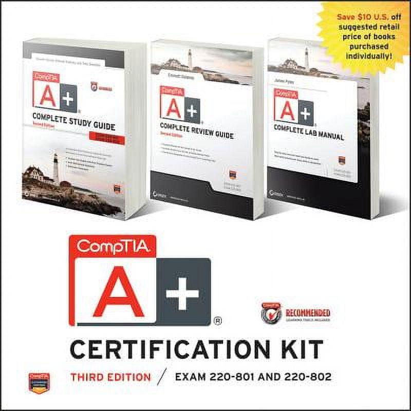 Comptia A+ Complete Certification Kit Recommended Courseware : Exams ...