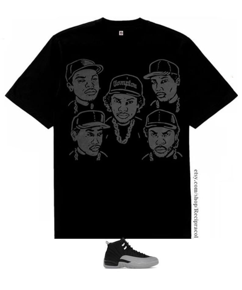 Compton shirt for air jordan cool grey 9 - Walmart.com