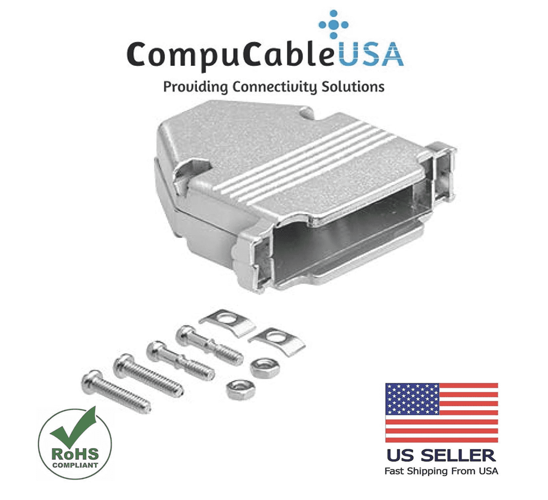 CompuCablePlusUSA.com Best DB25 Male Solder Cup Connector Kit With DB25 ...