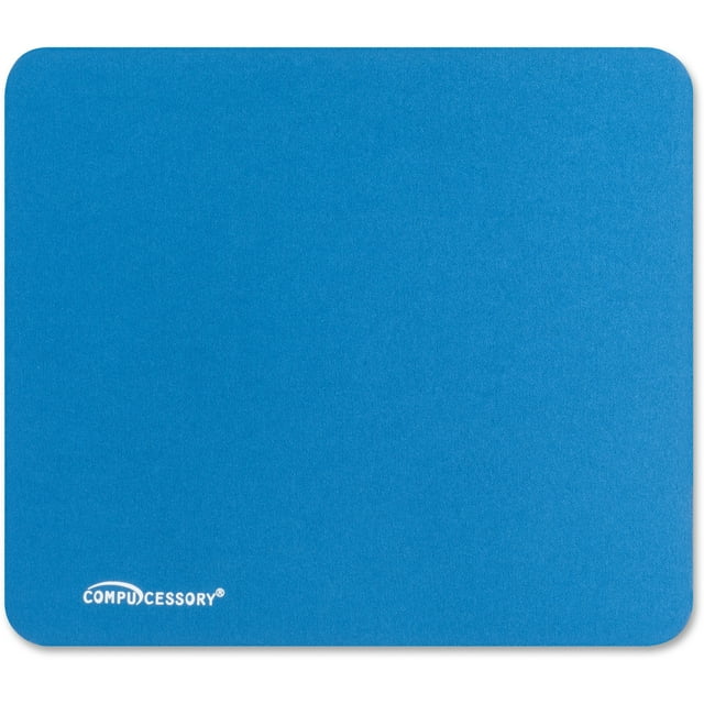 Compucessory, CCS23605, Smooth Cloth Nonskid Mouse Pads, 1, Blue ...