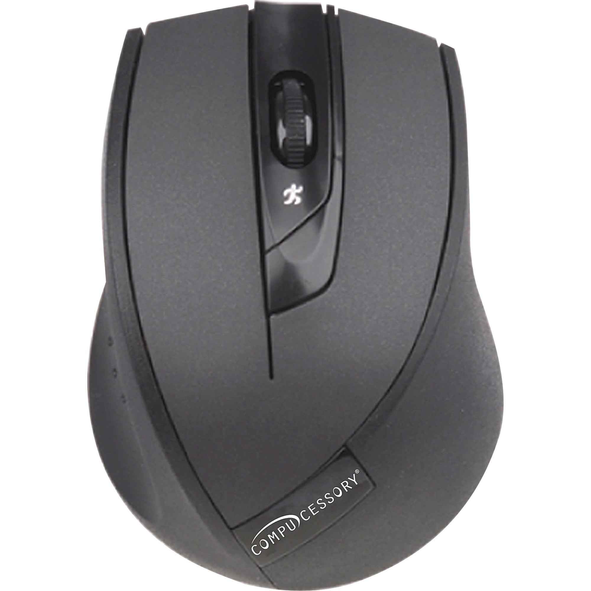 Compucessory VTrack 4 Button Wireless Mouse, Black - Walmart.com