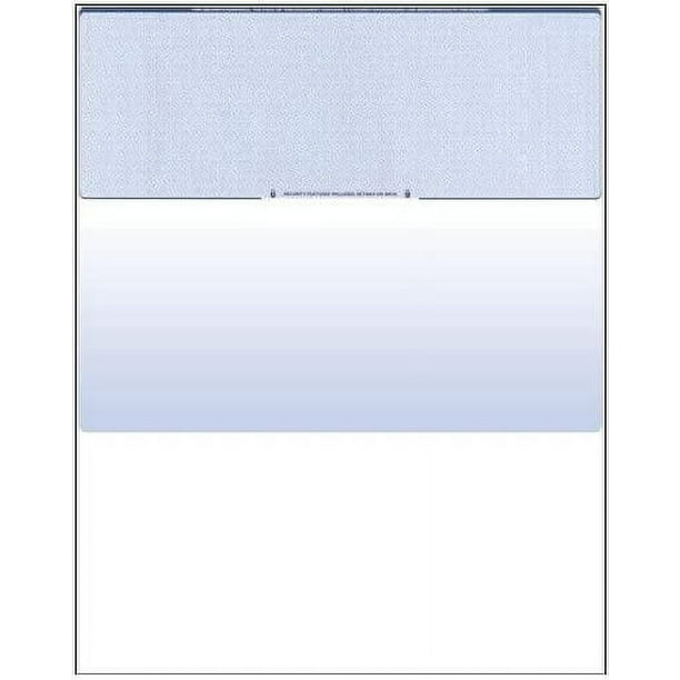 Compuchecks 25 Computer Check Paper - Blue Diamond - Top Blank Stock ...