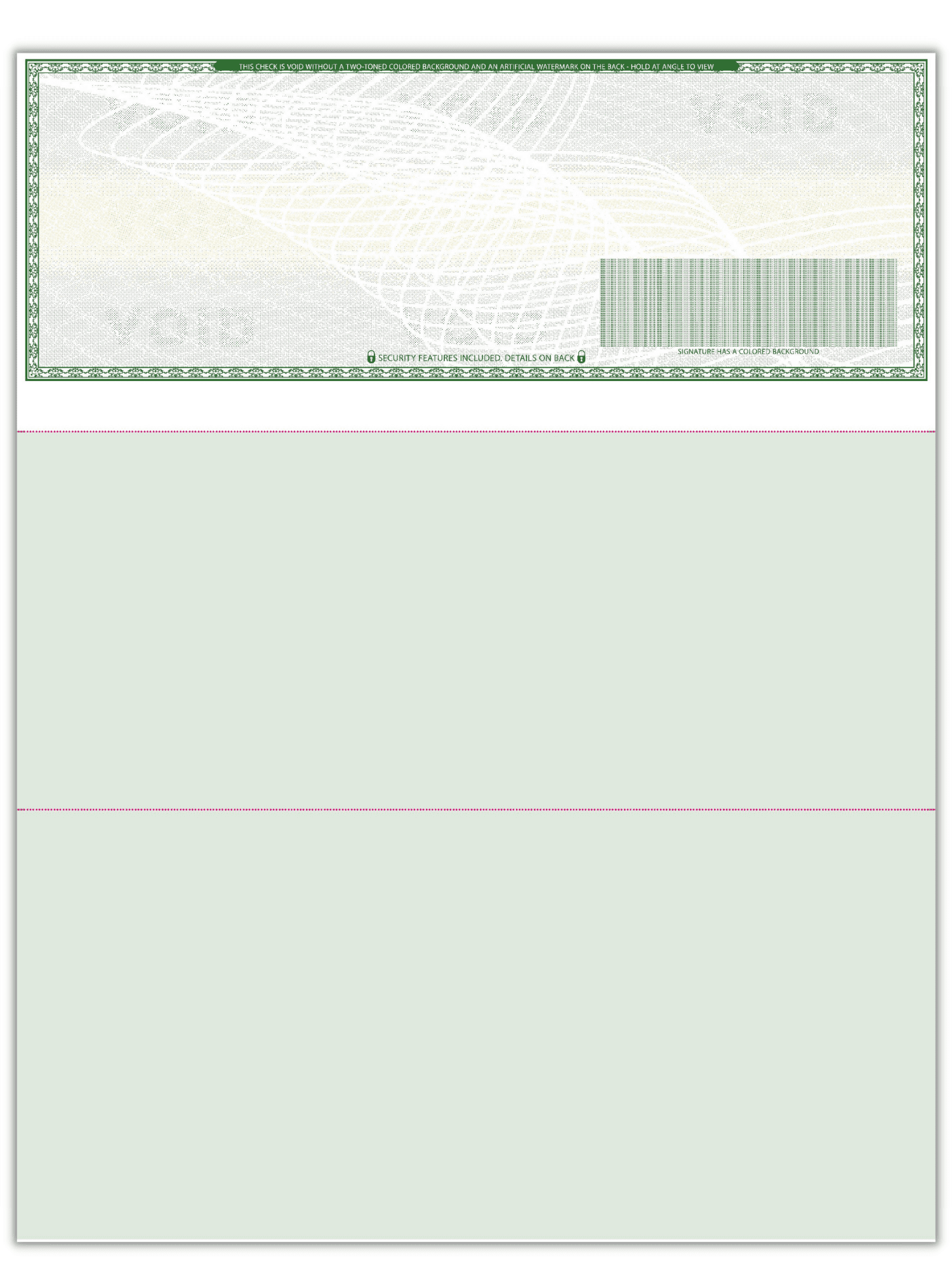 Compuchecks 500 High Security Check Stock - QuickBooks Compatible ...