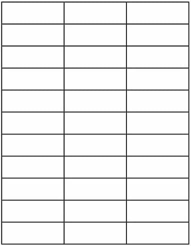 Compulabel 311308 White Butt Cutt, Square Corner Labels for Laser and ...