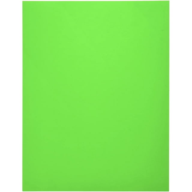 Compulabel 313108 Fluorescent Green Full Sheet Labels for Laser ...