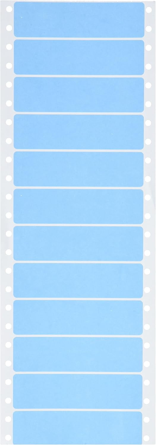 Compulabel Pinfeed Labels Fanfold Permanent Adhesive, 3 1/2" x 15/16 ...