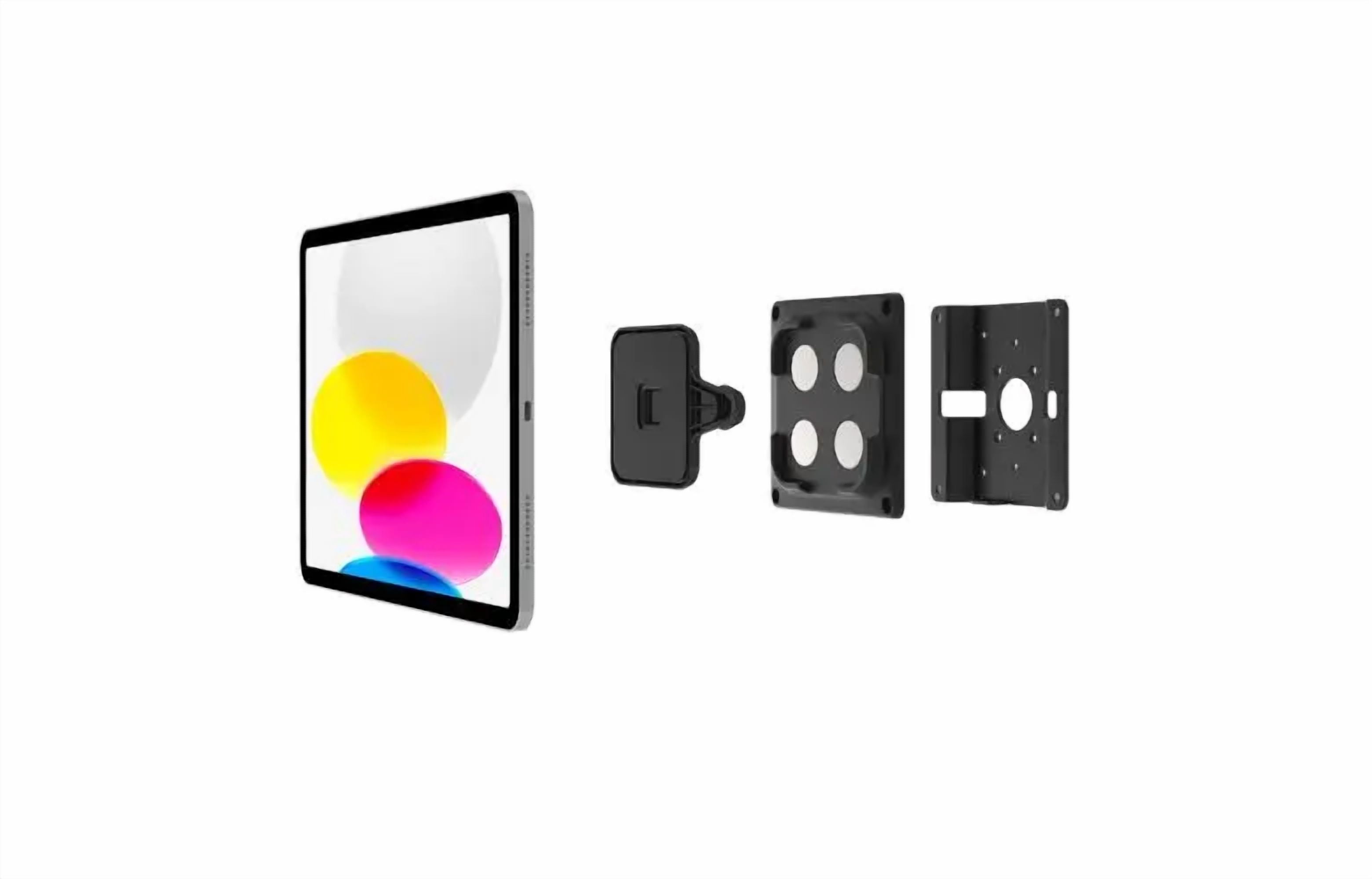 Universal Tablet Magnetix Wall Mount Black - Walmart.com