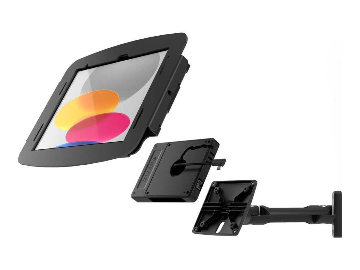 Compulocks iPad Pro 12.9" (3-6th Gen) Space Enclosure Swing Wall Mount ...