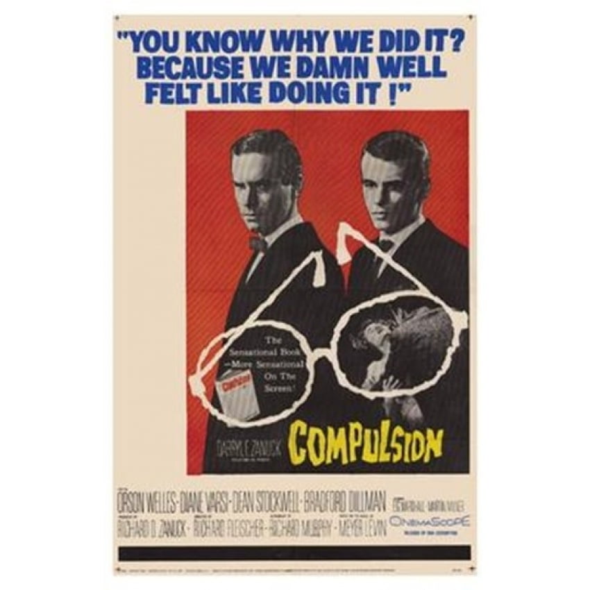 Compulsion Movie Poster (11 x 17) - Walmart.com