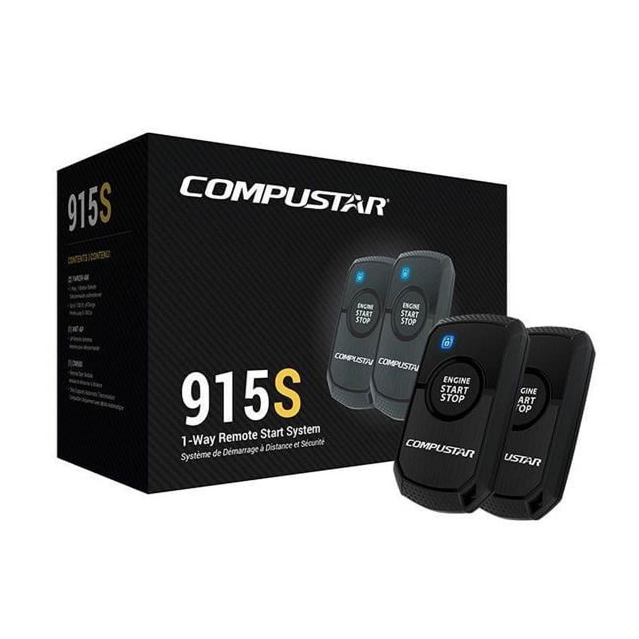 Compustar CS915S 1500 ft. Diesel Safe Keyless Entry Range 1 Button 1 ...