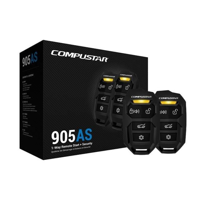 Compustar CS905AS 1 Way Remote Start & Security System - Walmart.com