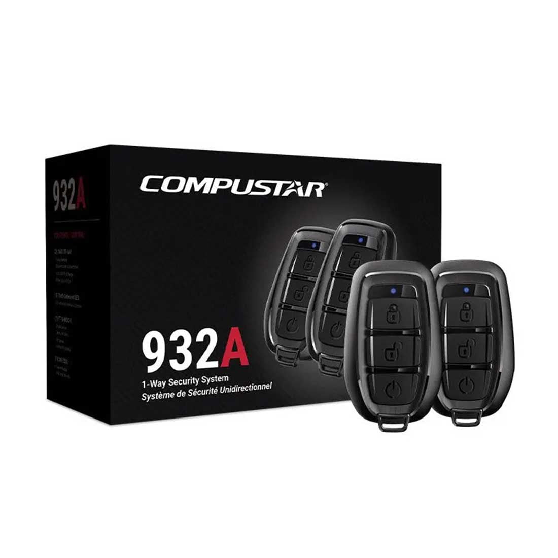 Compustar CS932-A All-in-One 1-Way Keyless Entry Car Alarm & Security ...