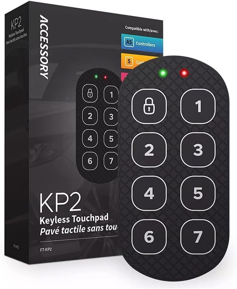 Compustar FTKP2 - KP2 7-Digit Keyless Touchpad 4th Generation for Keyless Entry - Walmart.com