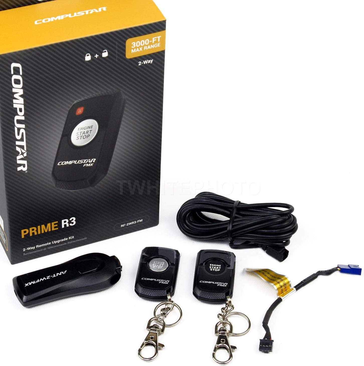 Compustar RF2WR3FM 2-Way 1-But - Walmart.com