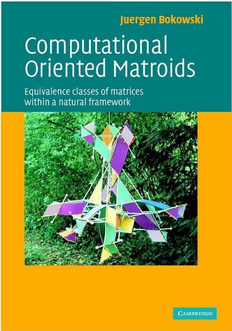 Computational Oriented Matroids, (Hardcover) - Walmart.com