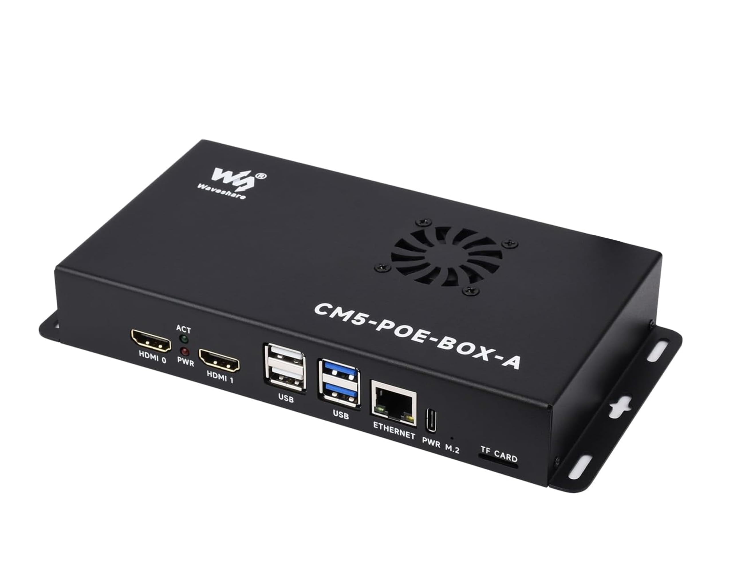 Compute 5 Mini-Computer KEF16 Kit with Compute 5 IO Board with PoE Feature + Metal Case + Power ...