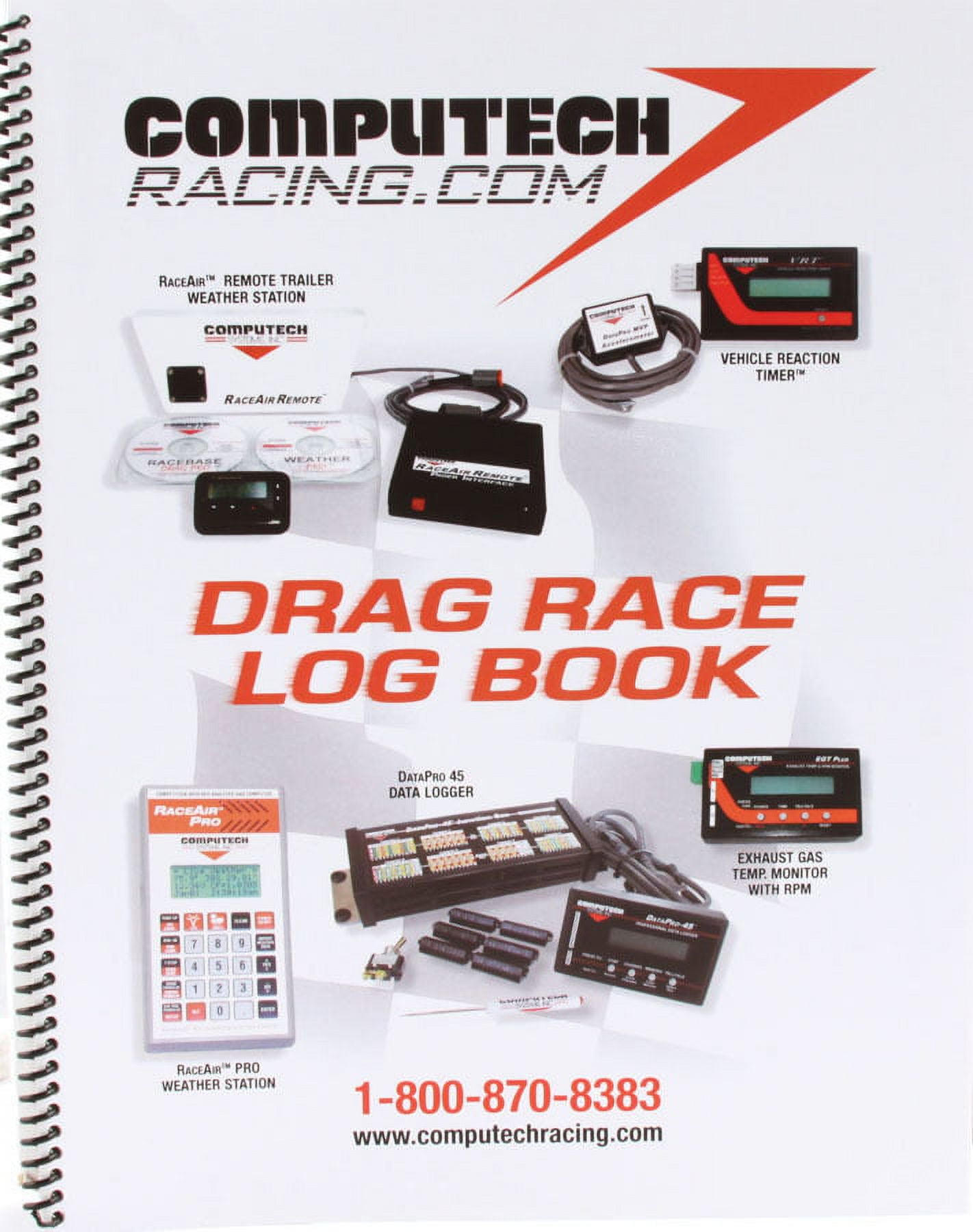 Computech Drag Log Book - 24 Sheets for Business Office Use - Walmart ...
