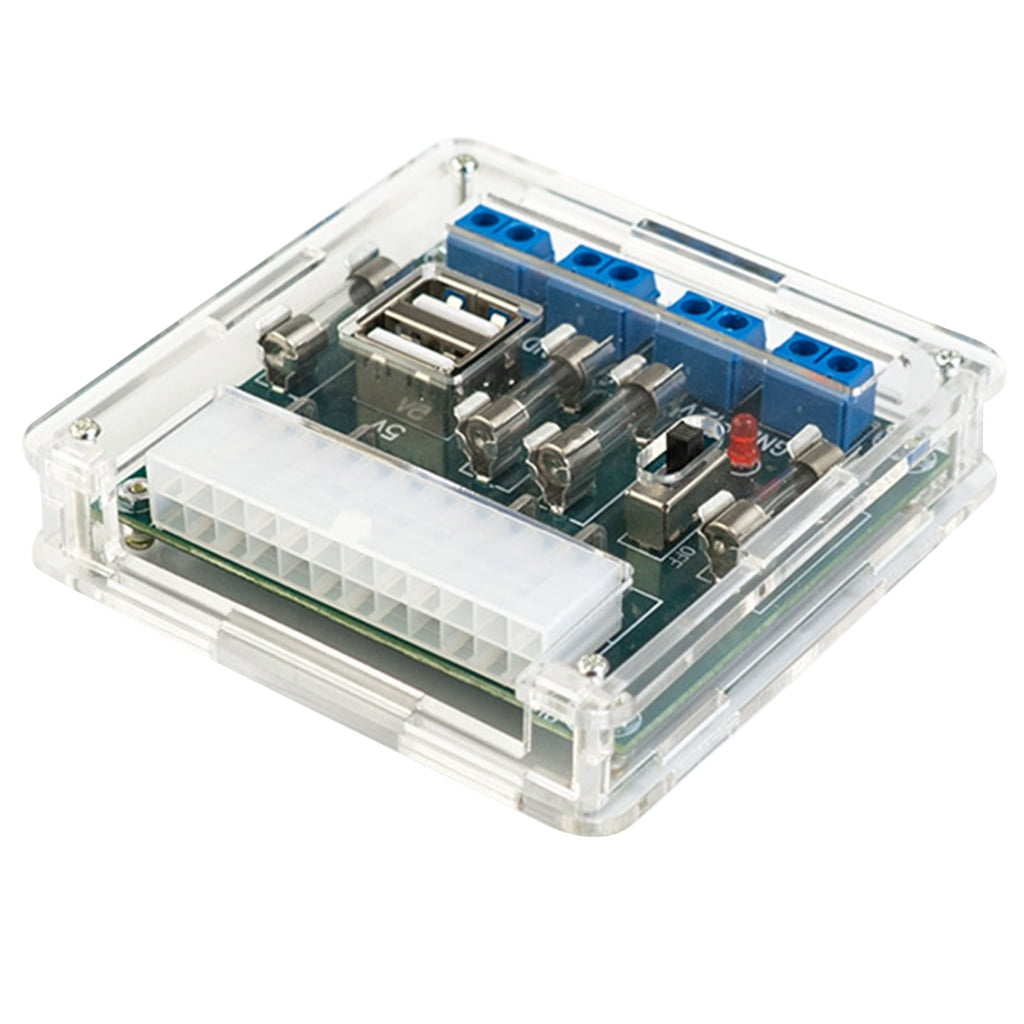 Computer 24Pin Desktop Power Adapter Board High Efficiency Power ...