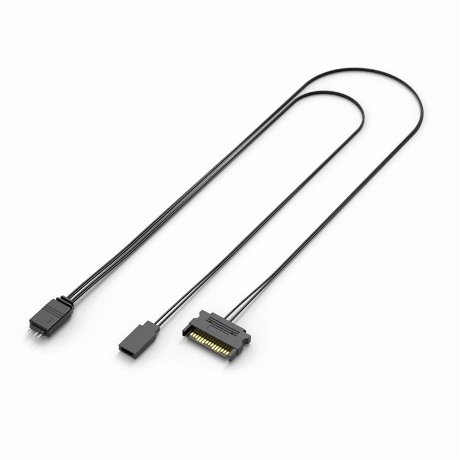 Computer ARGB Controller PC Case RESET Control Sata to ARGB Reset Power ...