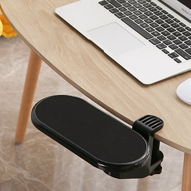 Computer Arm Adjustable Rotating Ergonomic Clamp Tray for Table Desk ...
