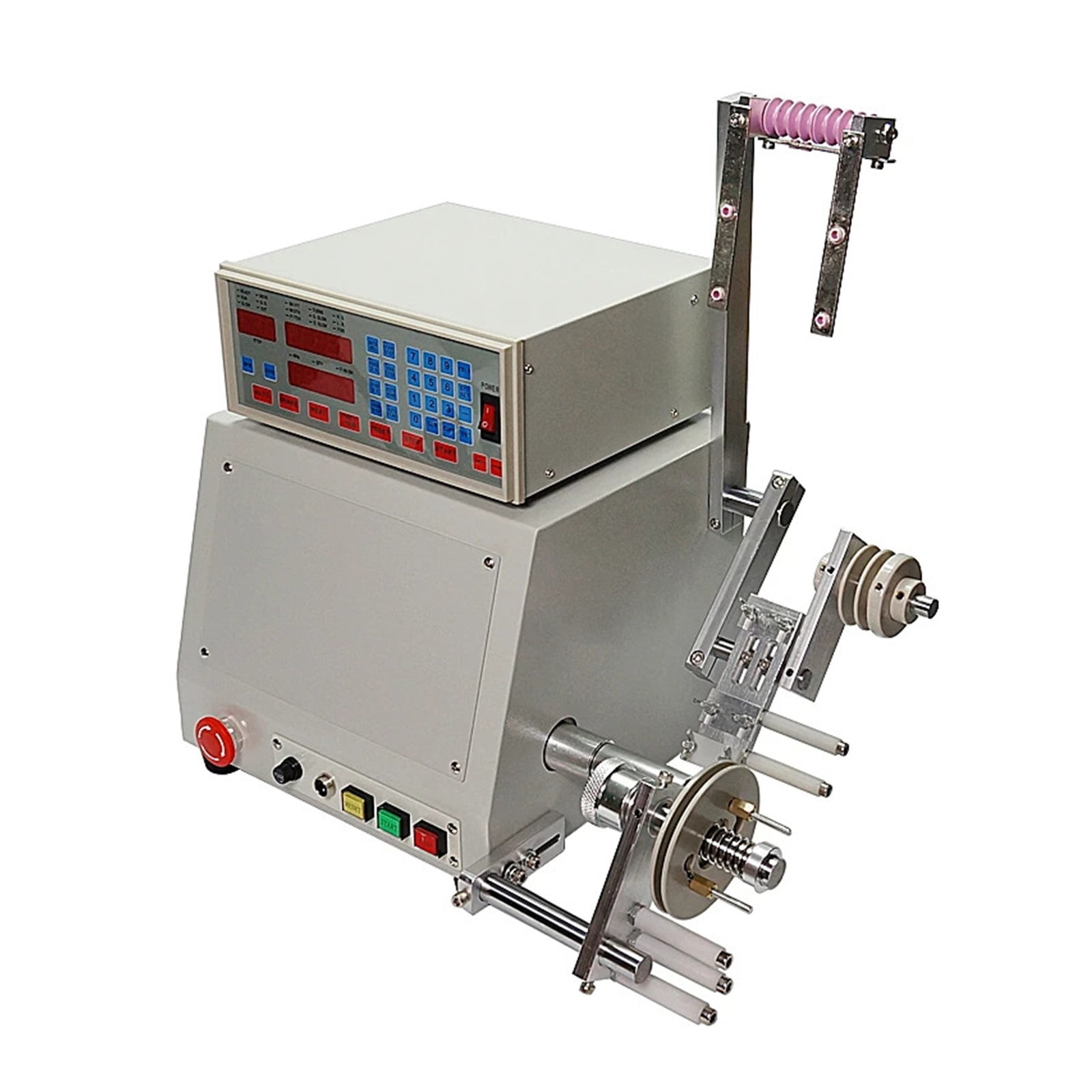 Computer C Automatic Coil Winder Winding Machine 400W For 0.03-1.2mm ...