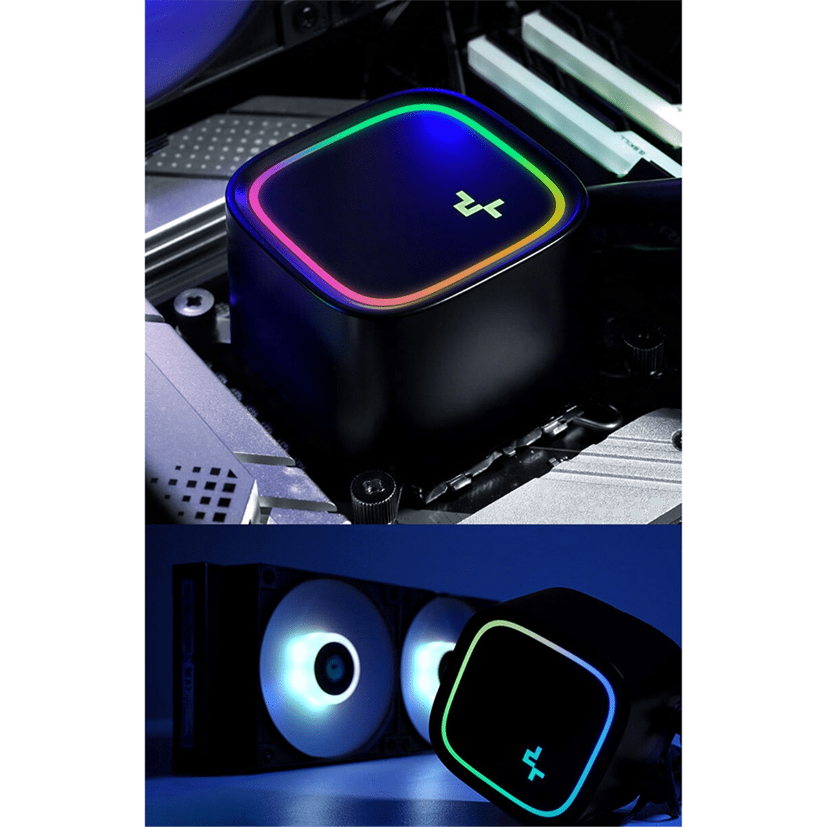 Computer CPU Radiator LS520 SE Digital 240mm CPU AIO Liquid Cooler with ...