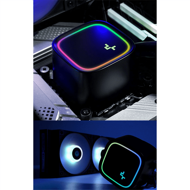 Computer CPU Radiator LS520 SE Digital 240mm CPU AIO Liquid Cooler with ...