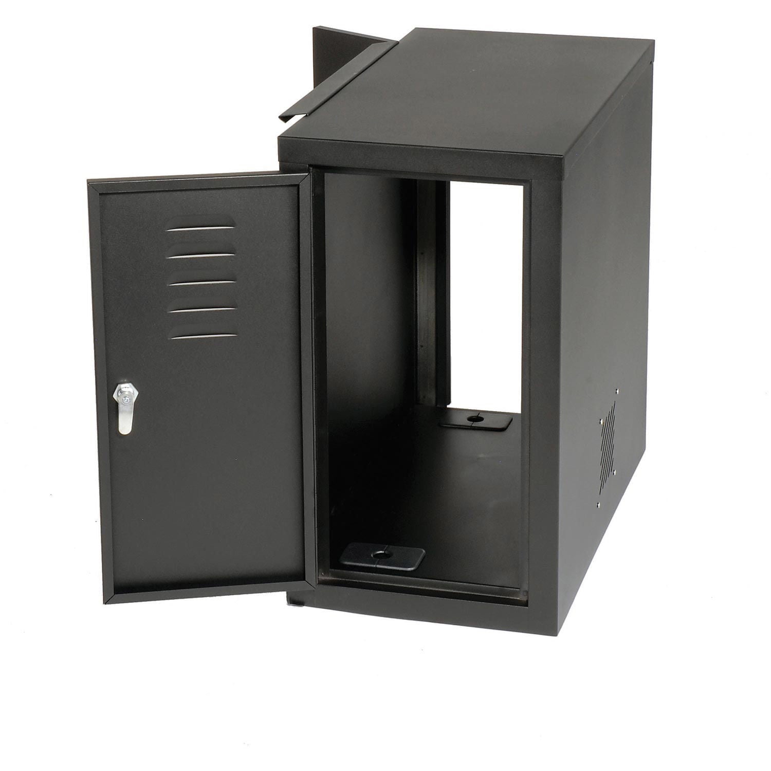 Global Industrial CPU Enclosed Side Car Cabinet 12-1/8""W x 22-1/2""D x ...