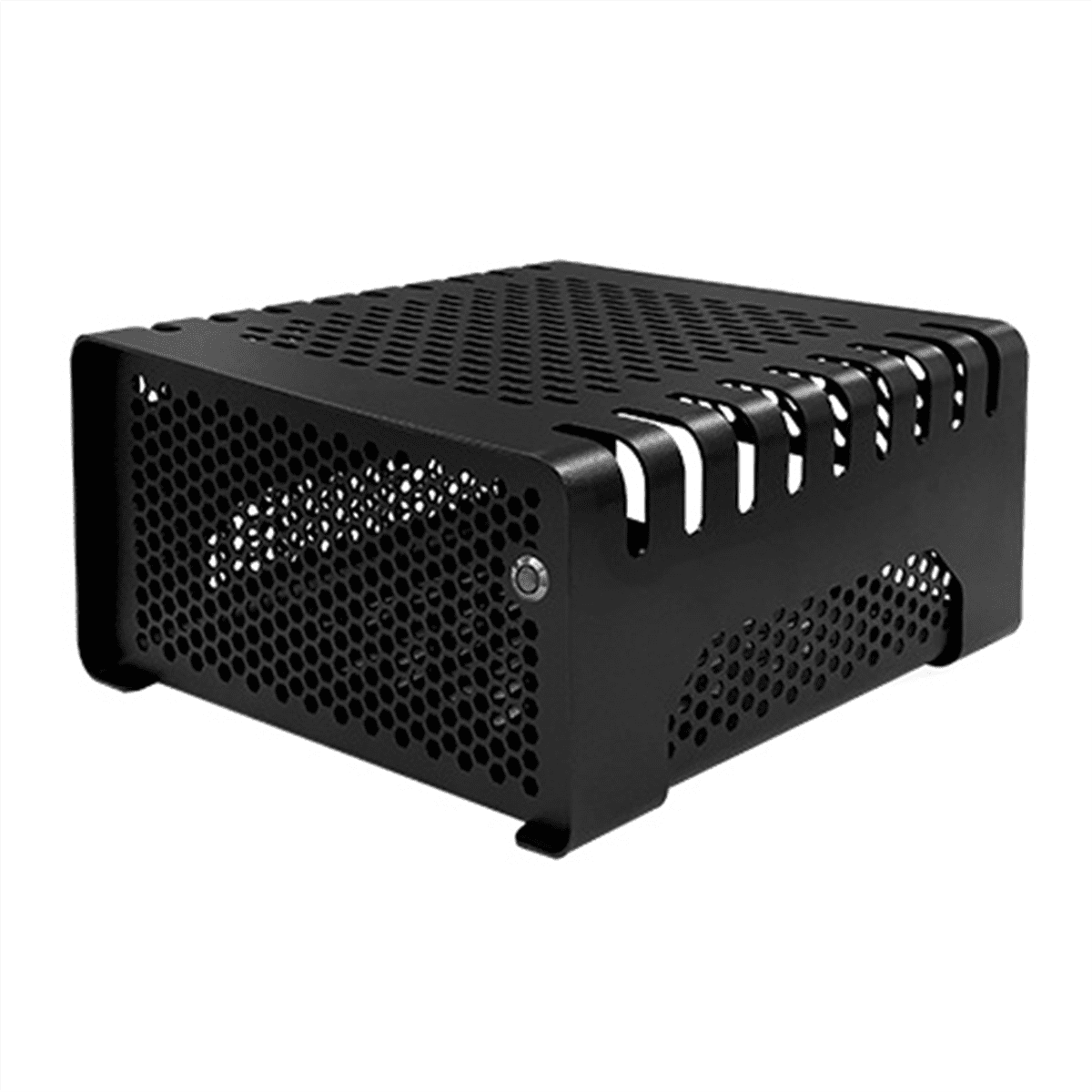 Computer Case Desktop ITX Small Case Living Room Mini HTPC Horizontal ...