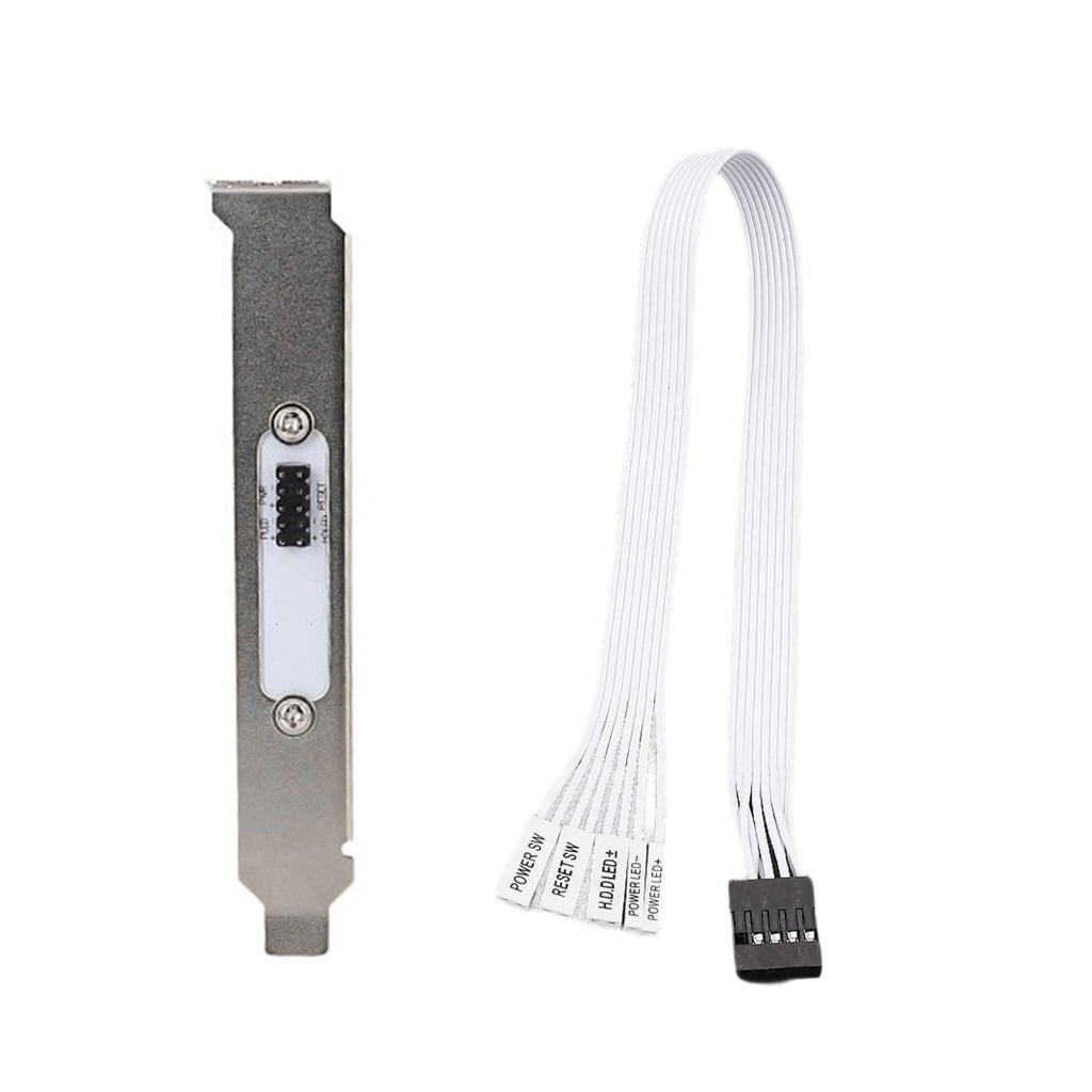 Computer Case External Power Switching 50cm Extension Cable Compatible ...