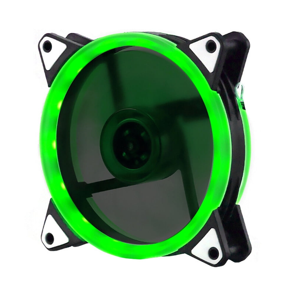 Computer Case Fan Rainbow LED Silent Fan for Computer Cases, CPU ...