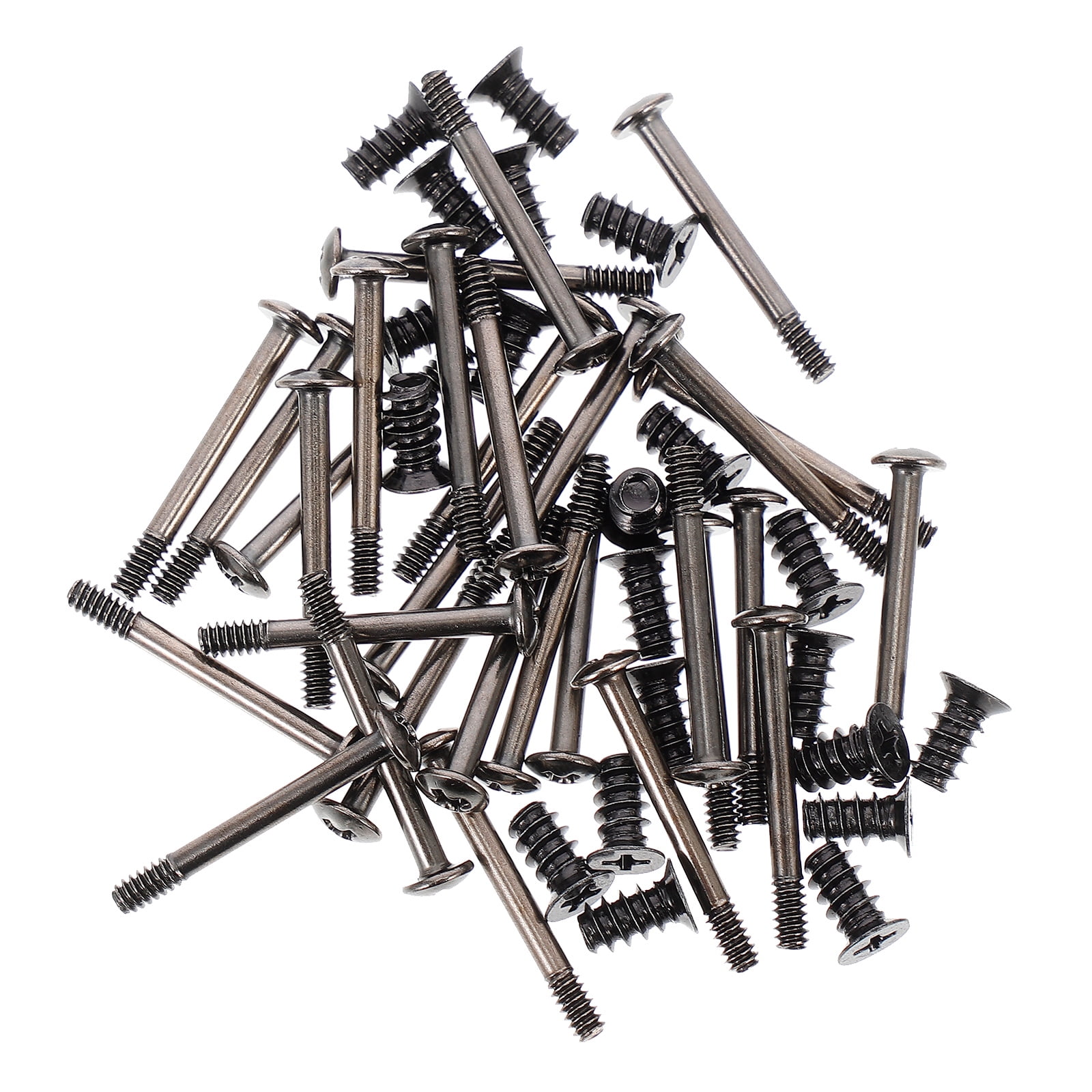Raindrops Case Fan Screw Flat Head 60Pcs 30mm Long Screws - Walmart.com