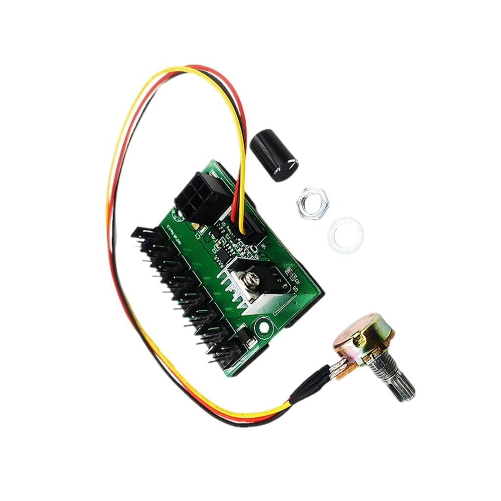 Computer Case Fan Speed Controller 4/8 Channel Fan Power Violent Fan ...