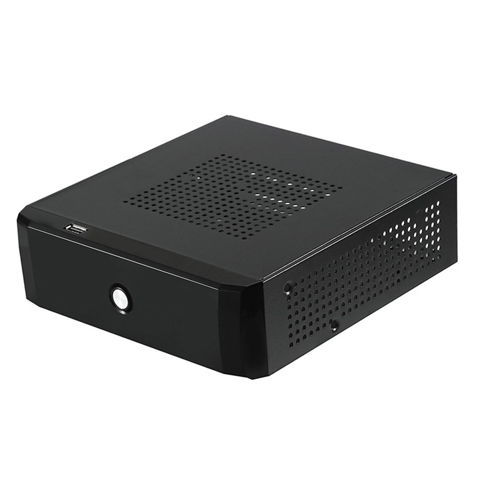 Computer Case Small Form Computer Case 2.0 USB Mini ITX Case for Office ...