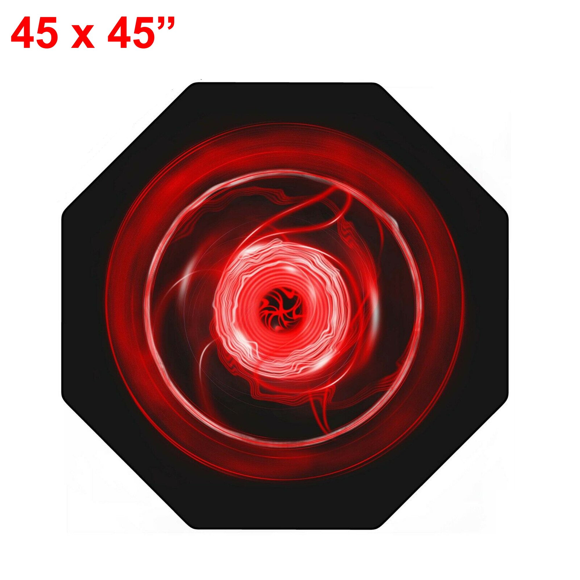 Computer Chair Mat (45” X 45”), Noise Cancelling Gaming Chair Mat ...