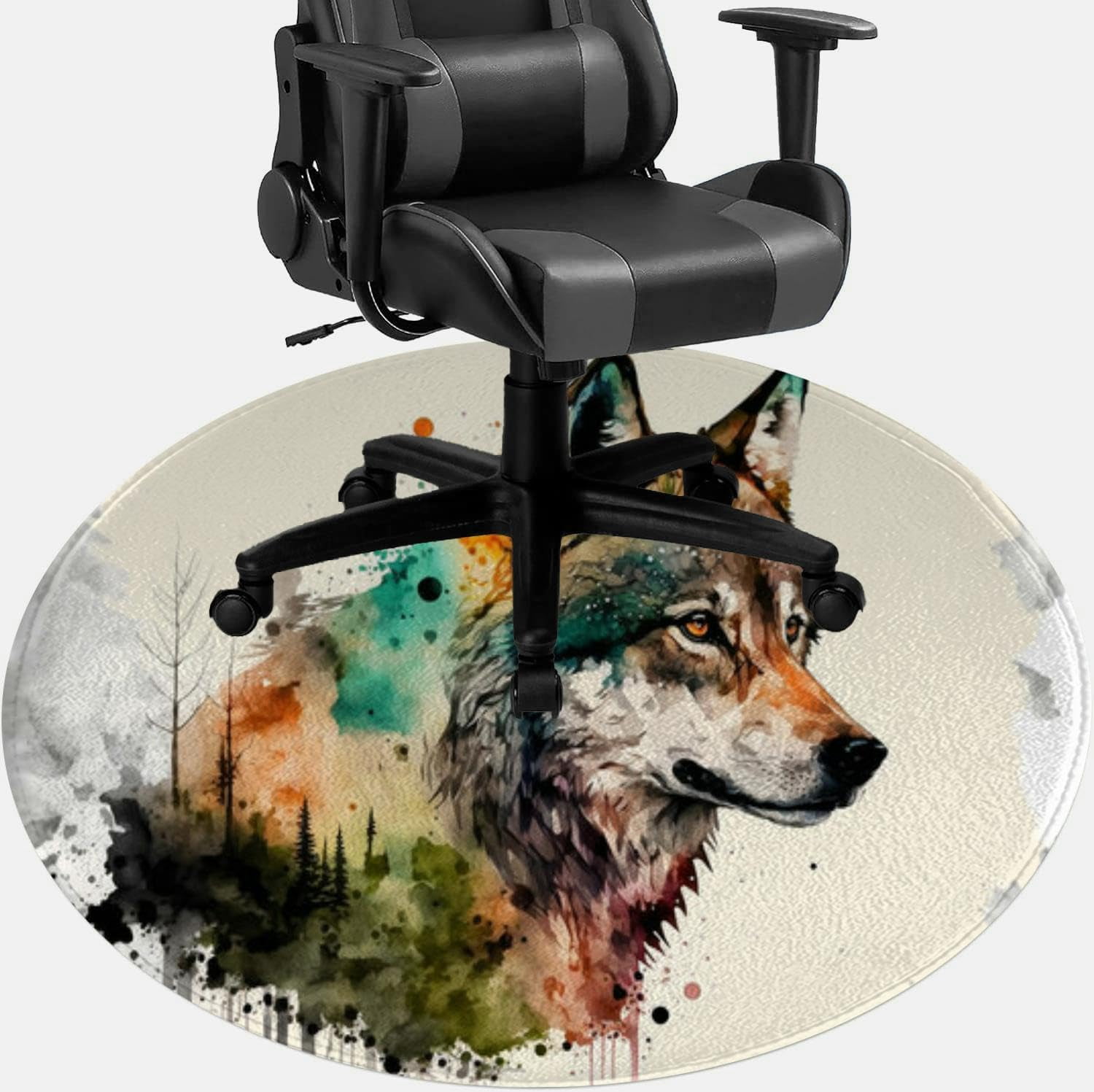 Computer Chair Mat for Hardwood Floor Gaming Rug Carpet Desk Office ...