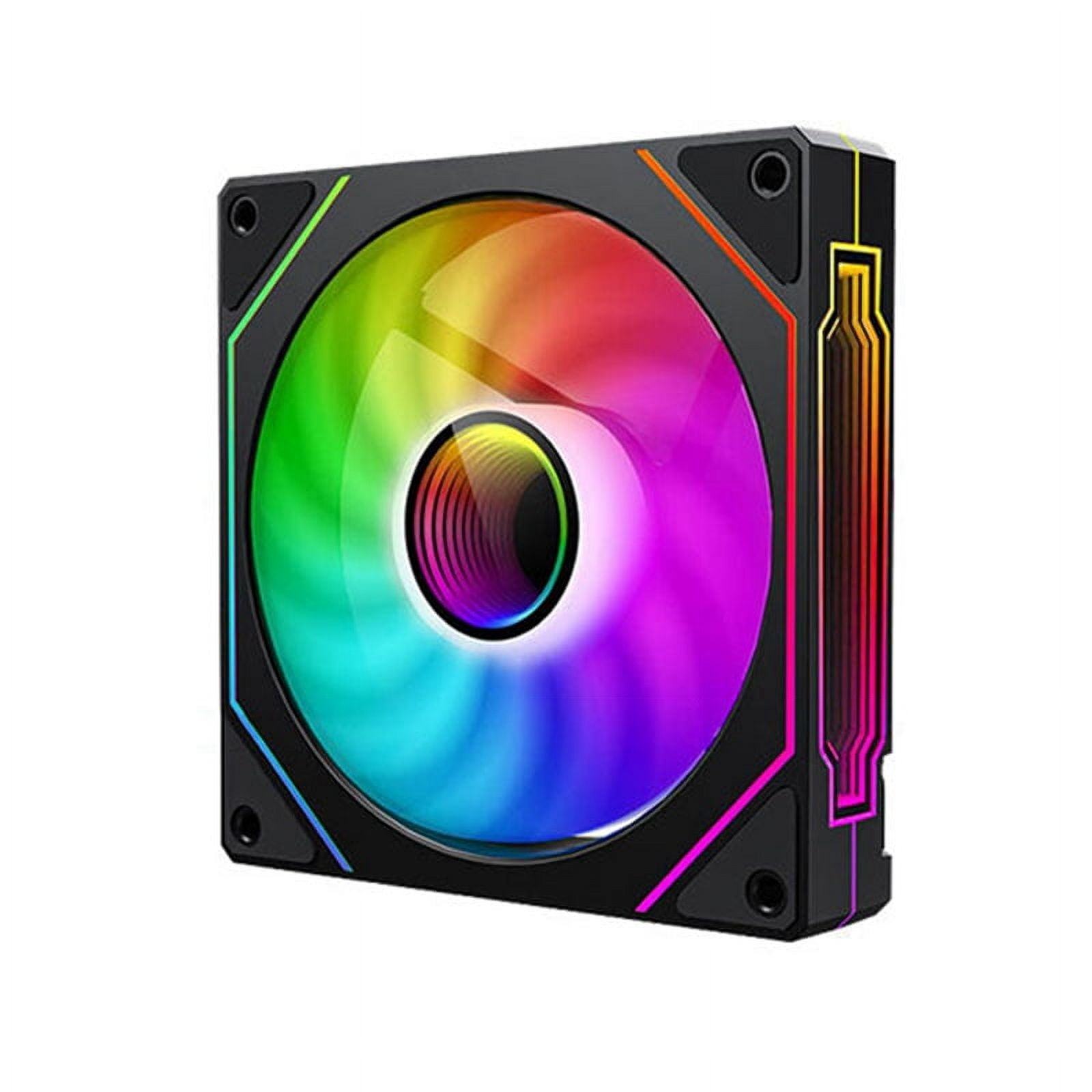 Computer Chassis Fan ARGB Cooling Fan 12CM 5V 4Pin PWM Quiet Cooling ...