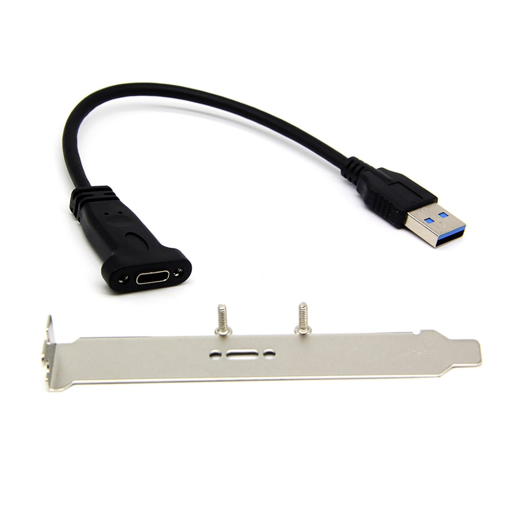 Computer Chassis Mainboard Adapter Screws USB A Male to USB C Female ...